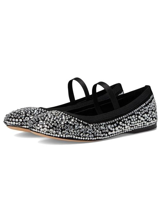 Kate Spade Violette Mary Jane Ballet Flat Flat Shoes, Leather in Black ...