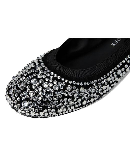Kate Spade Violette Mary Jane Ballet Flat Flat Shoes, Leather in Black ...