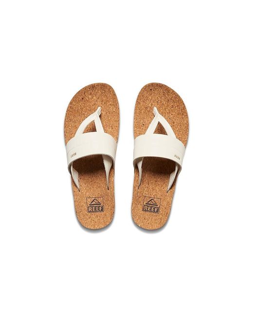 Reef Vista Higher Savanah Sandals, Synthetic in White | Lyst