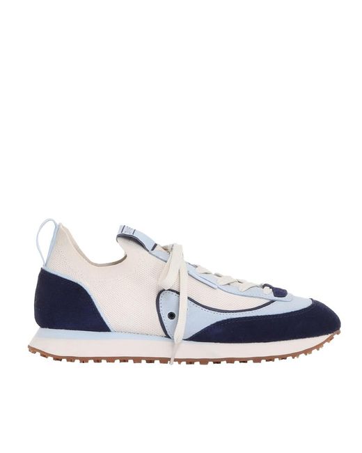 Zimmermann Retro Knit Sneaker in Blue | Lyst