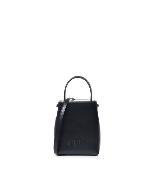 Chloé Mini Tote Bag in Blue | Lyst