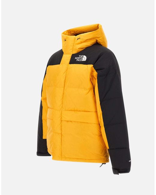 The North Face Himalayan Down Jacket in Yellow for Men | Lyst