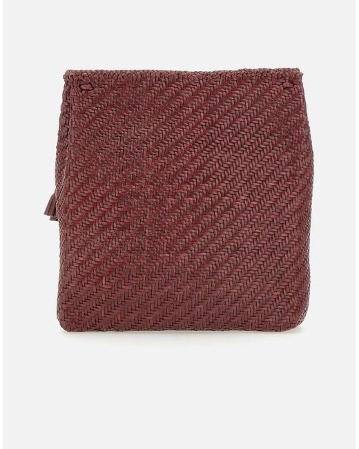 Dragon Diffusion Burgundy Hand-Woven Backpack in Purple | Lyst