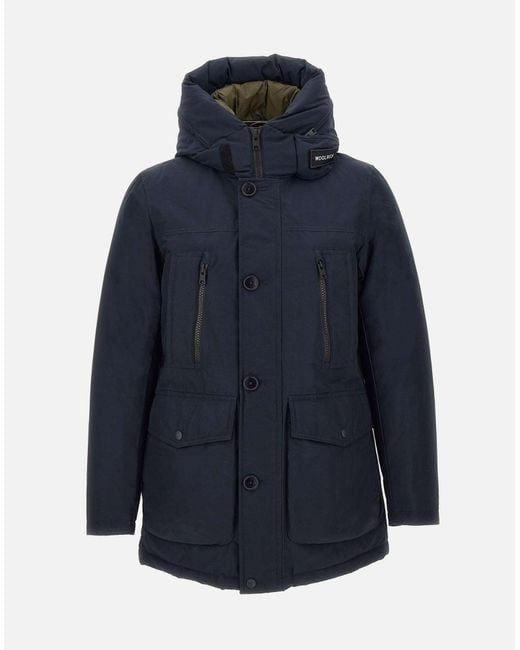 Woolrich Ramar Arctic Parka Coat in Blue for Men | Lyst