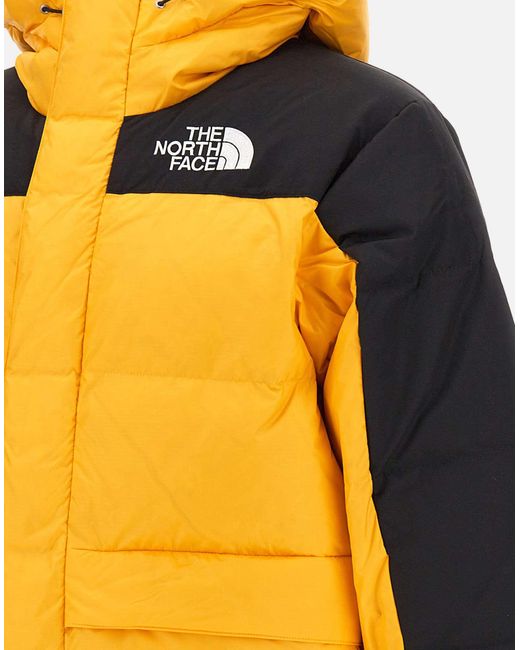 The North Face Himalayan Down Jacket in Yellow for Men | Lyst