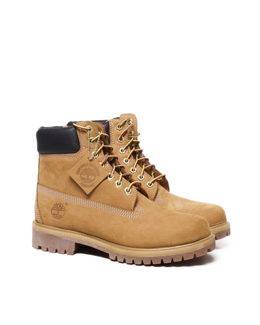 Timberland Premium Lace-Up Boots in Natural for Men | Lyst