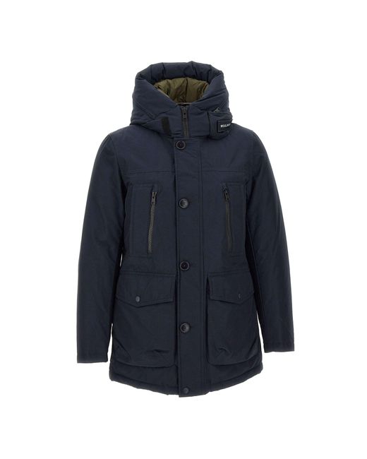 Woolrich Ramar Arctic Parka Coat in Blue for Men | Lyst