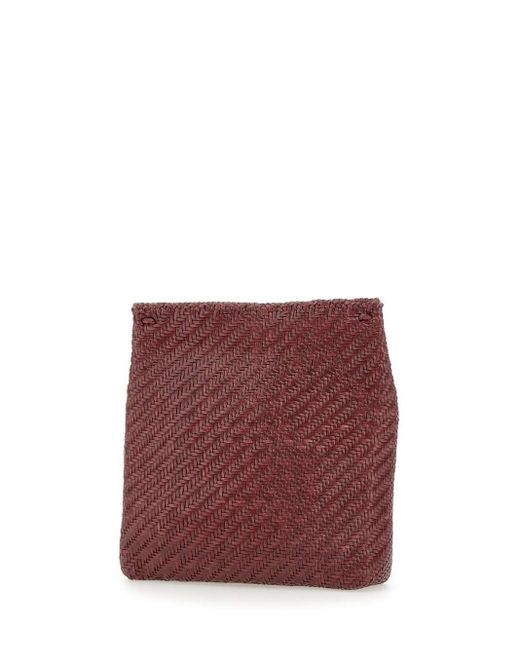 Dragon Diffusion Burgundy Hand-Woven Backpack in Purple | Lyst