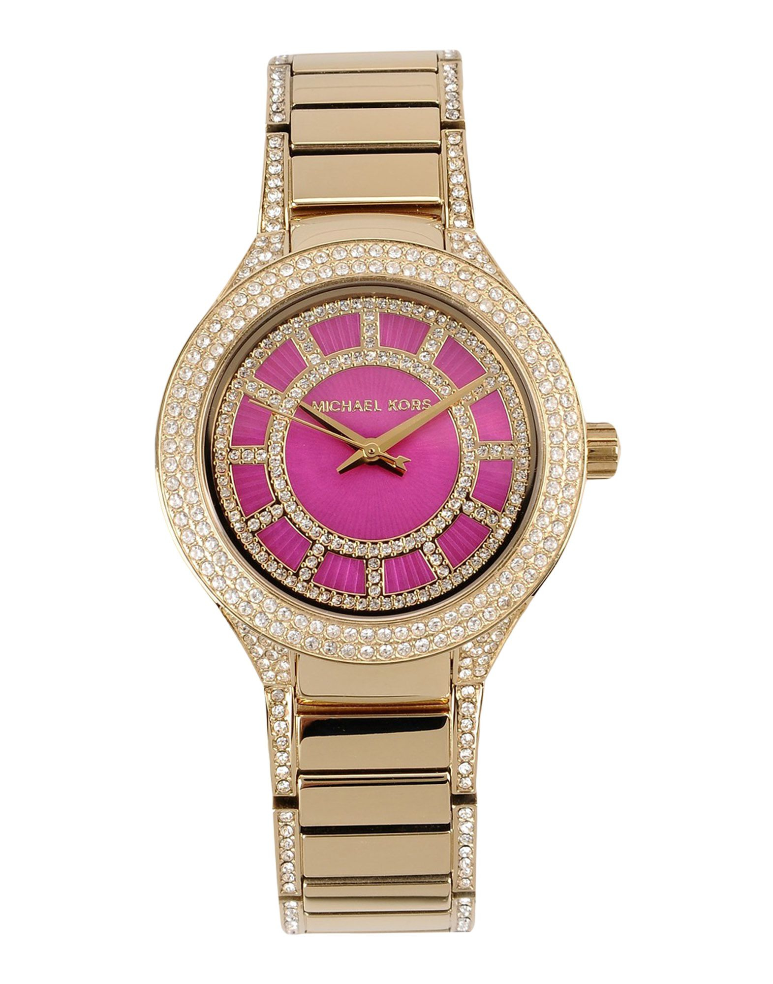 Michael Kors Wrist Watch in Fuchsia (Purple) - Lyst