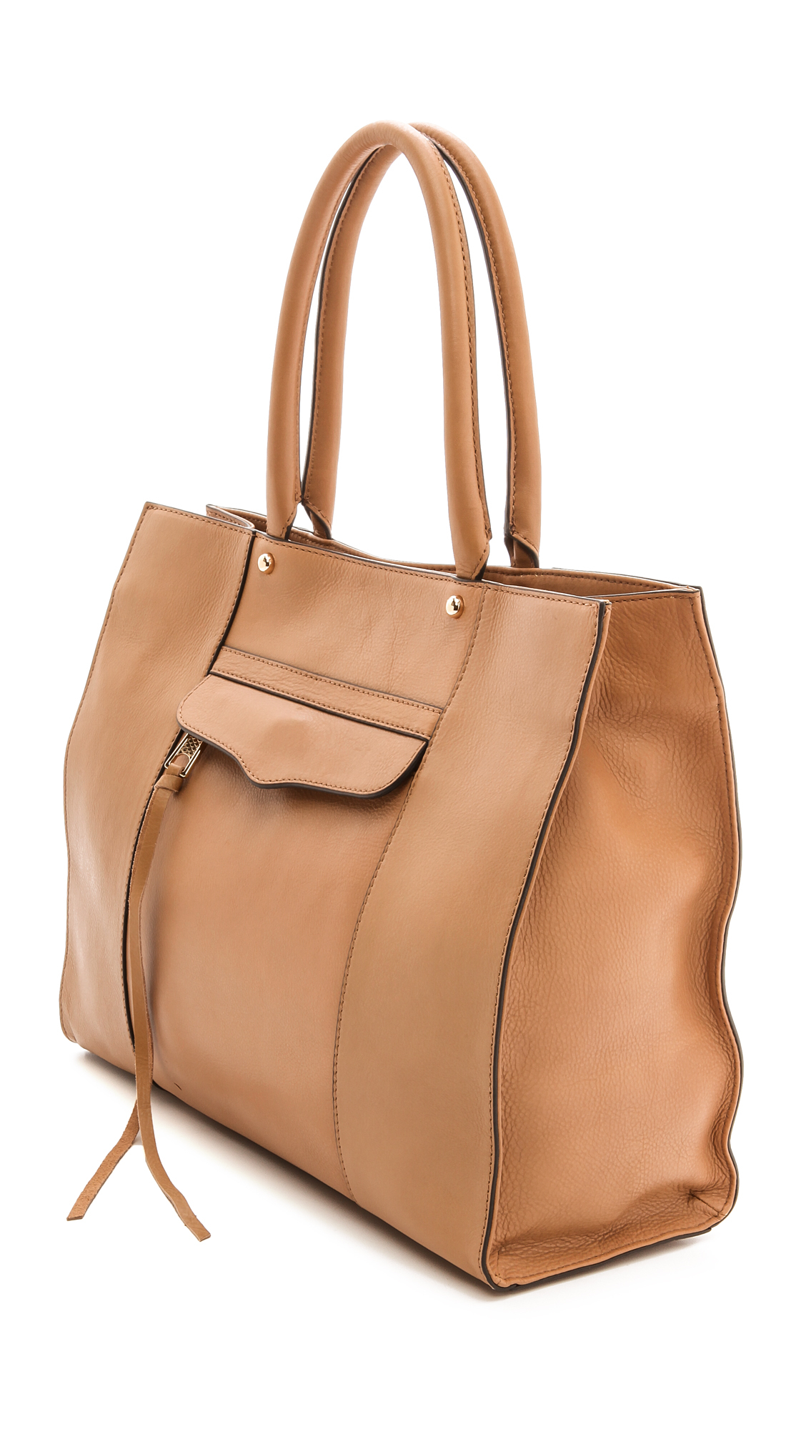 Lyst - Rebecca Minkoff Medium Mab Tote - Fatigue in Natural