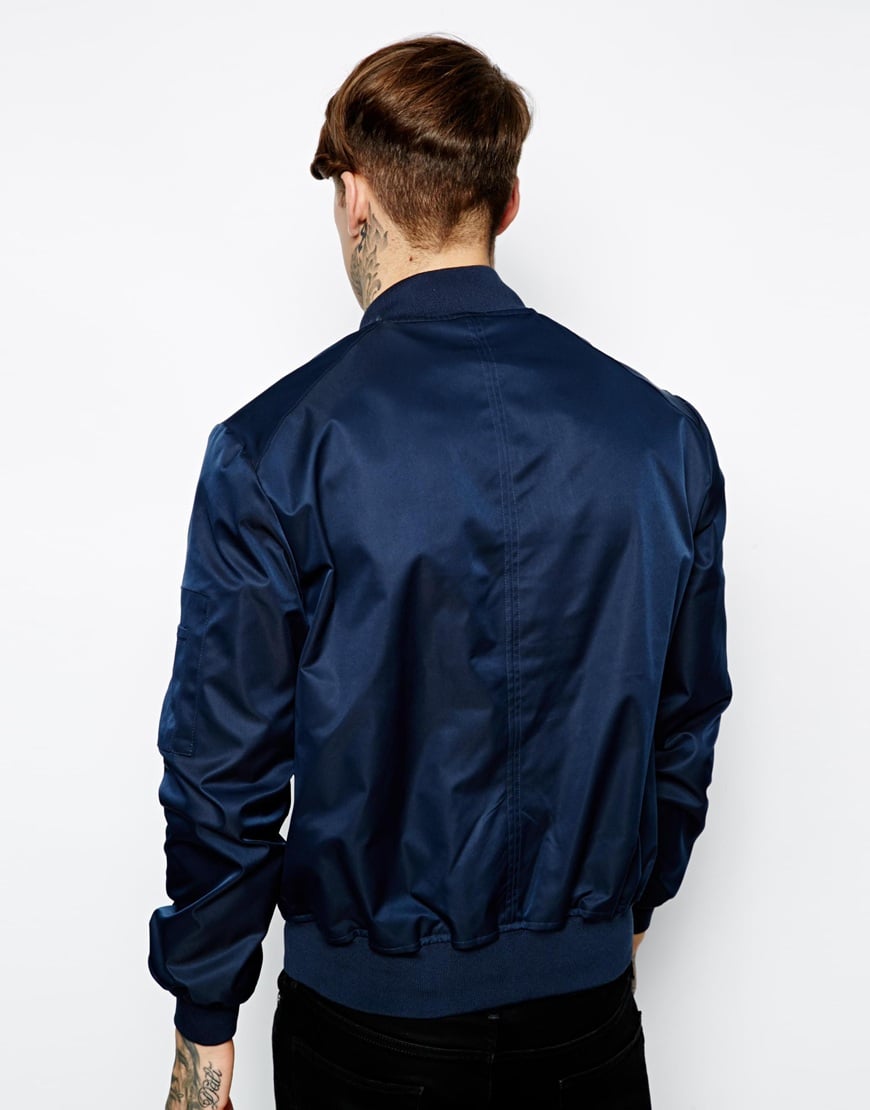 ELEVEN PARIS Bomber Jacket in Navy (Blue) for Men - Lyst