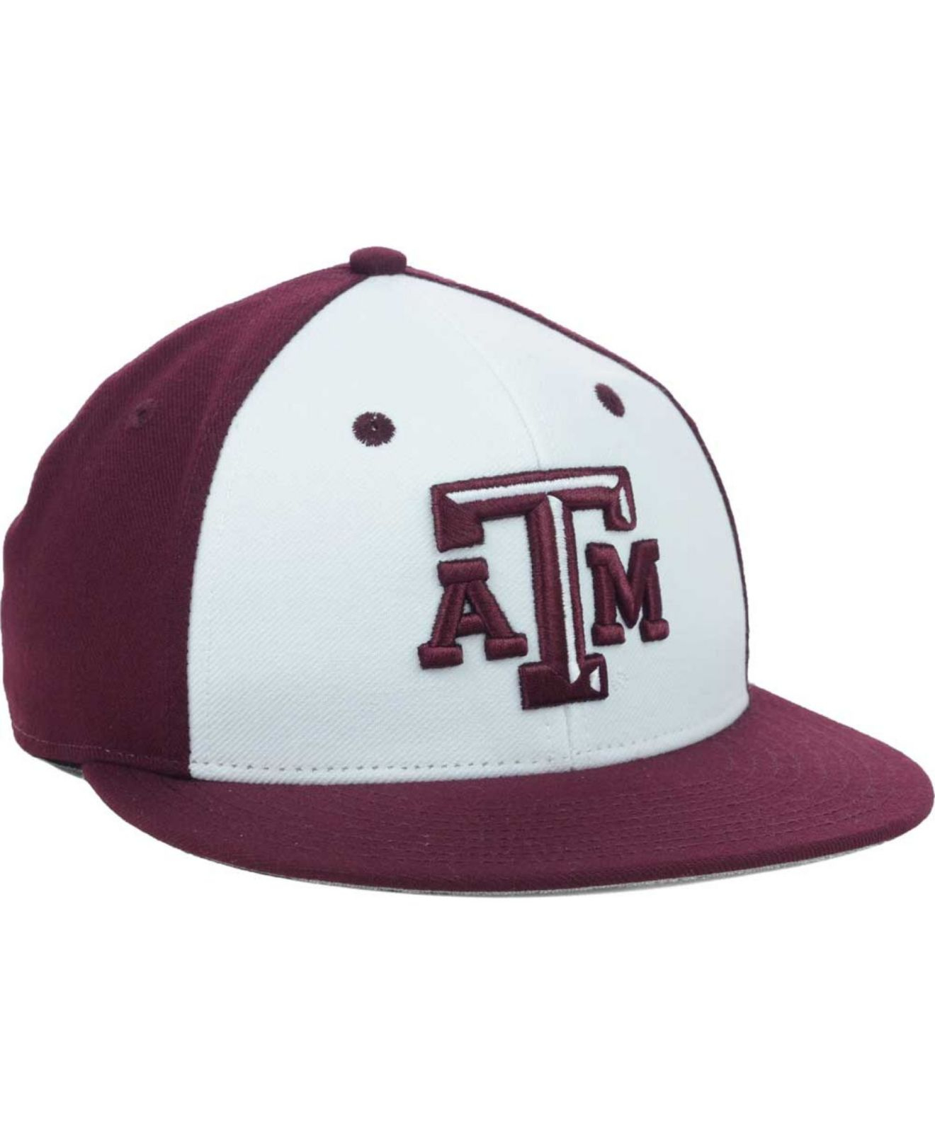 adidas Texas A&M Aggies Ncaa On Field Baseball Cap in Maroon/White ...