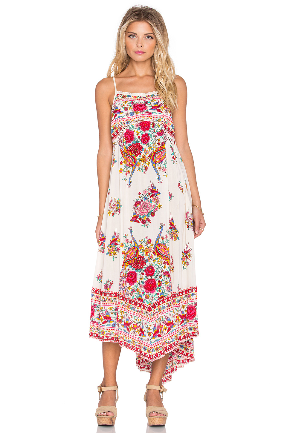 Lyst Spell And The Gypsy Collective Hotel Paradiso Strappy Maxi Dress In White