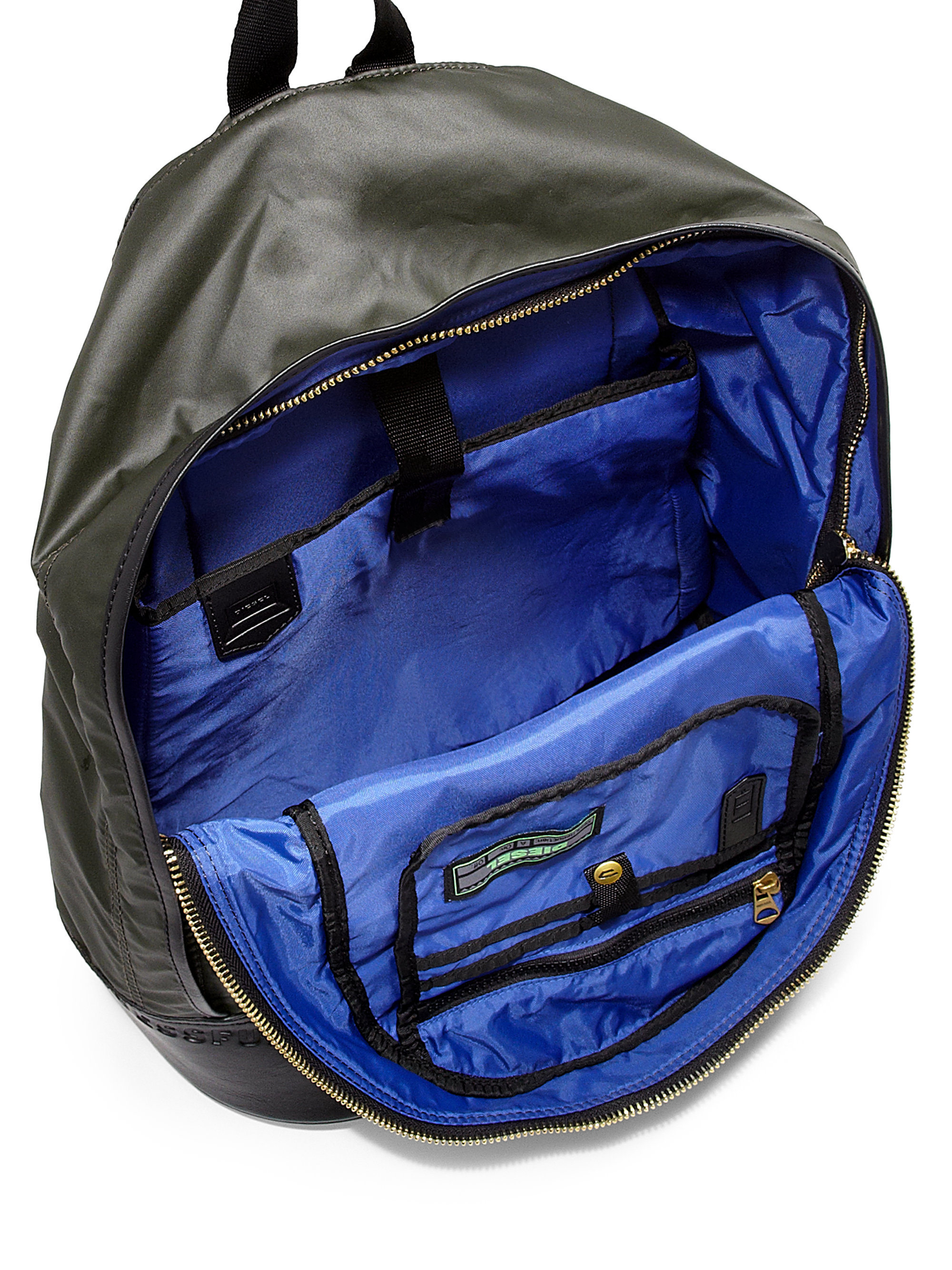 DIESEL On The Road Trip Backpack in Olive-Green (Green) for Men - Lyst