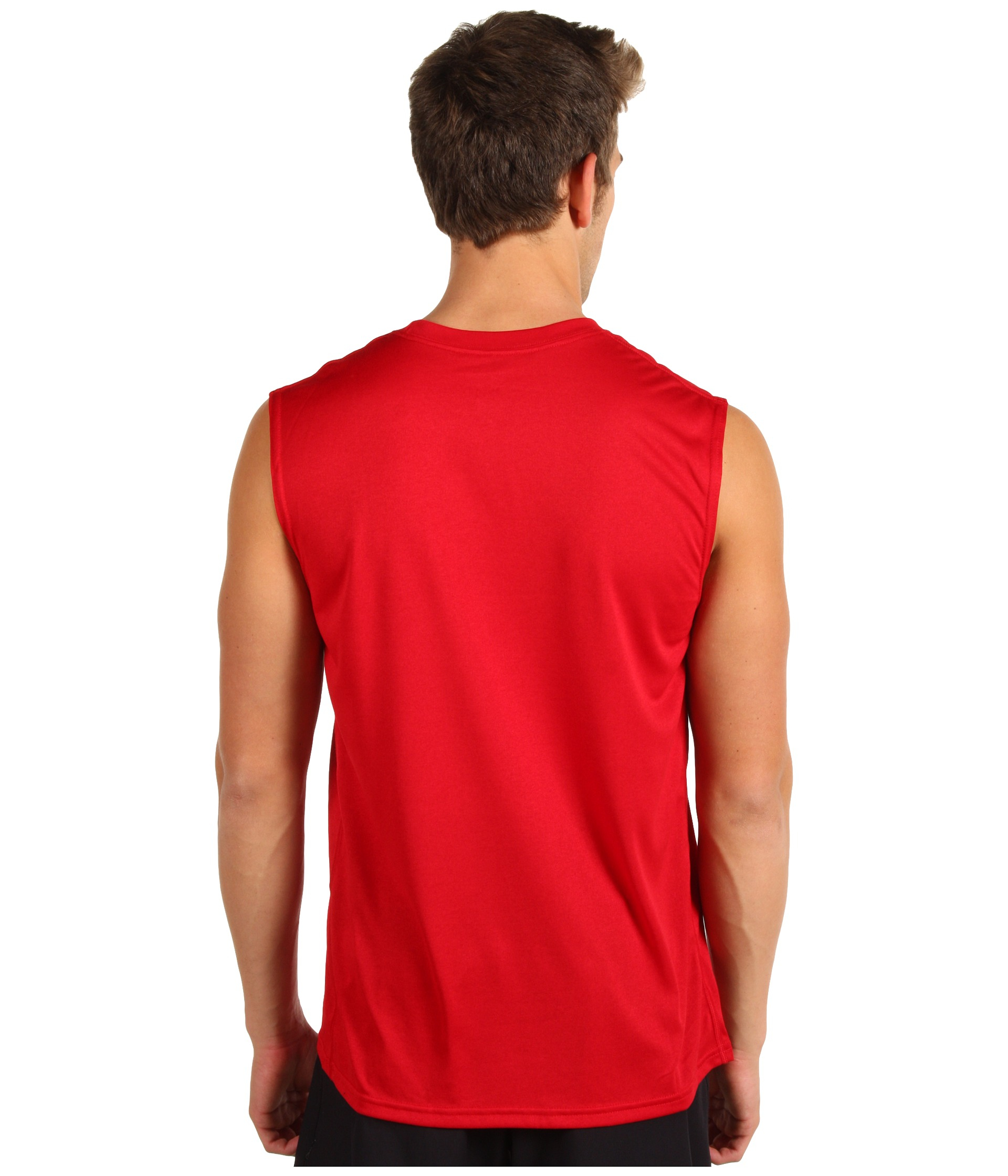 Nike Dri Fit Legend Sleeveless Training Shirt In Red For Men Lyst