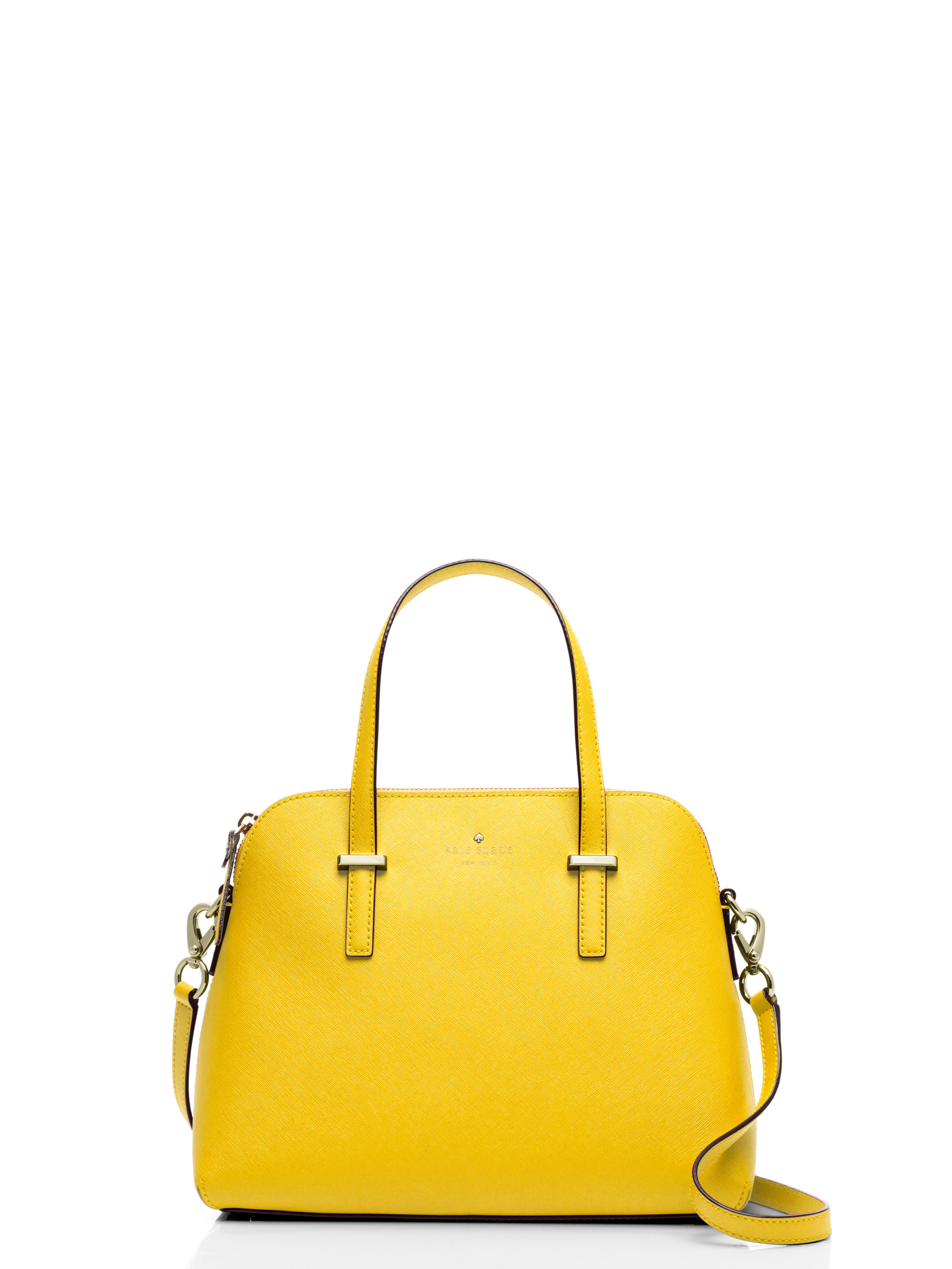Kate Spade Yellow Purse Baggot Street | semashow.com