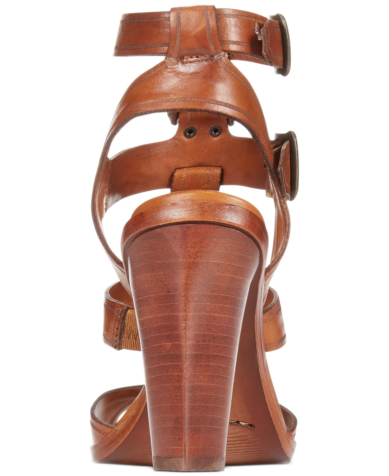 Frye Women's Sonia Gladiator Sandals in Brown - Lyst