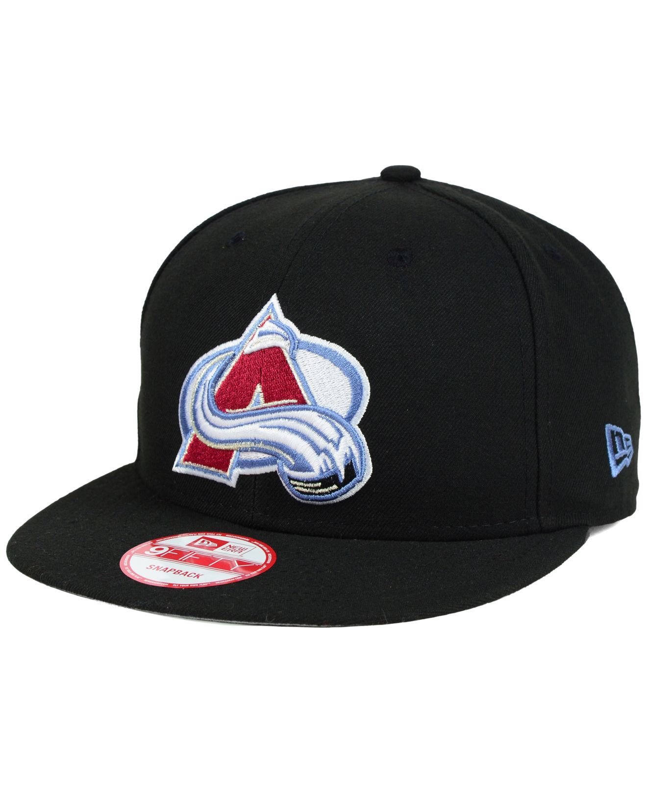 KTZ Colorado Avalanche All Day 9fifty Snapback Cap in Black for Men | Lyst