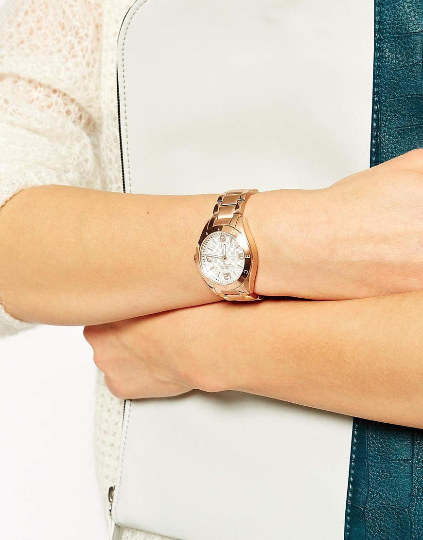 Sale > coach rose gold watch > in stock