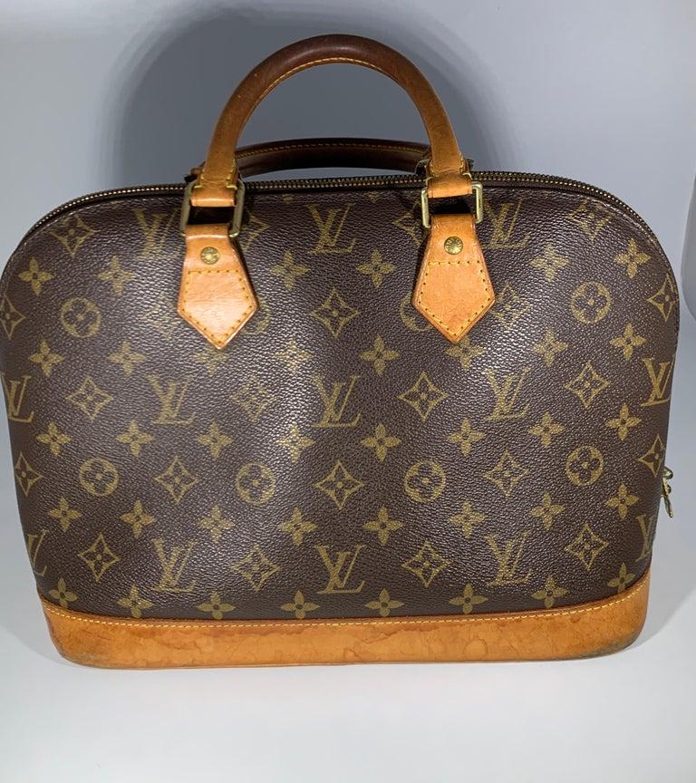 Louis Vuitton Alma Monogram Pm Brown County | semashow.com