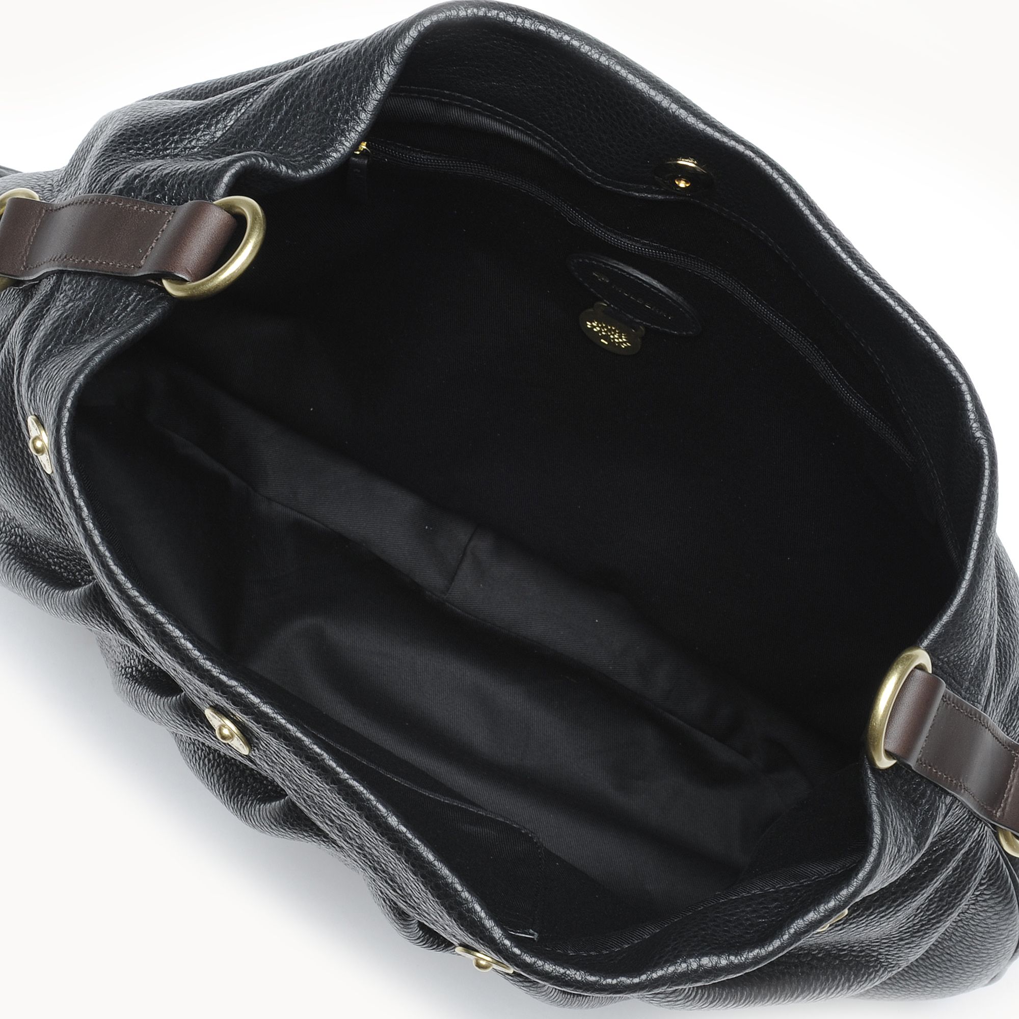 Mulberry Mitzy Leather Hobo in Black | Lyst UK