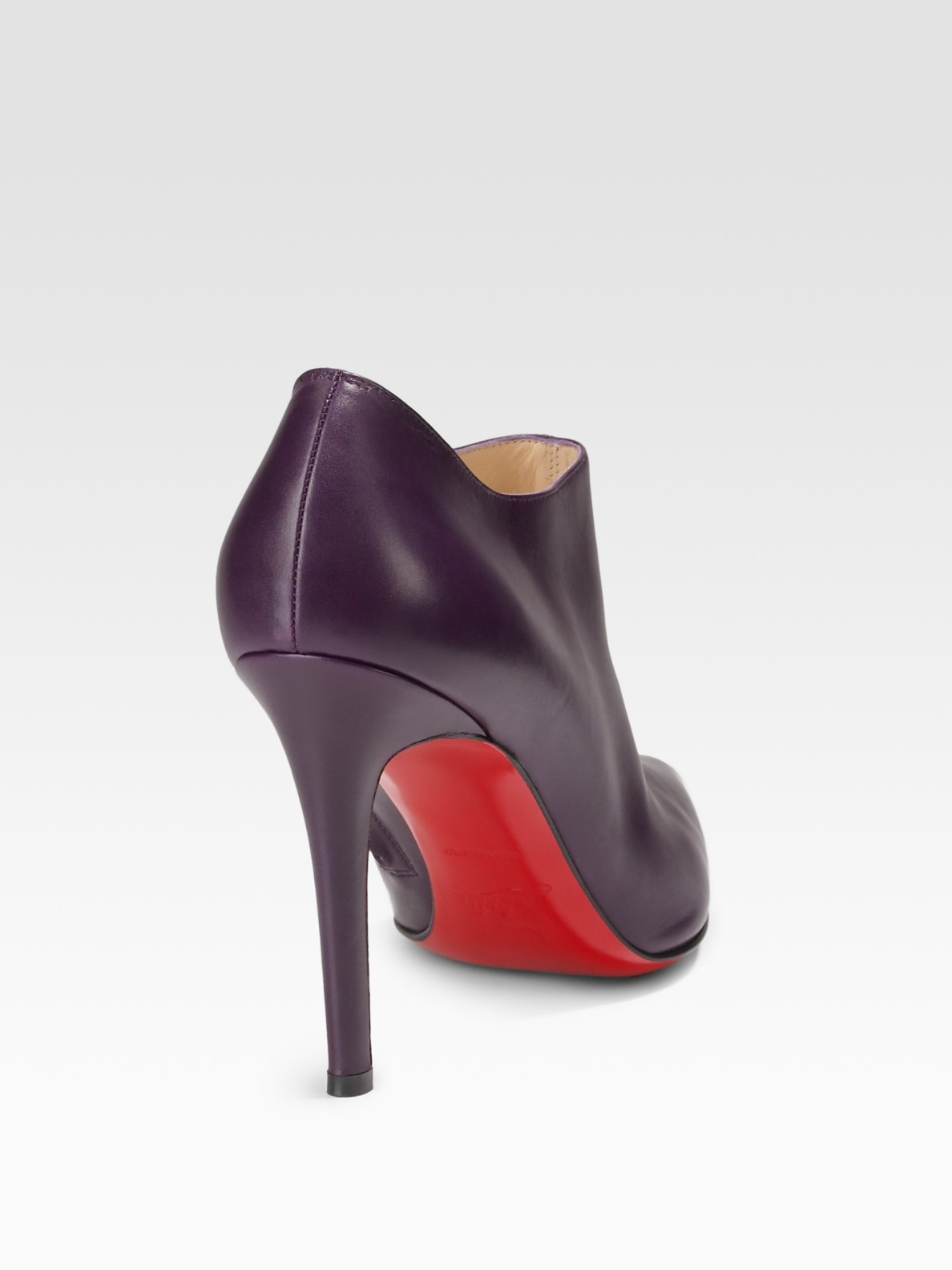 christian louboutin suede pointed-toe ankle boots, replica red bottom ... christian louboutin suede pointed-toe ankle boots, replica red bottom ...