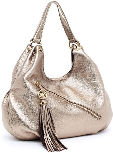 Bronze Michael Kors Metallic Handbag | Paul Smith
