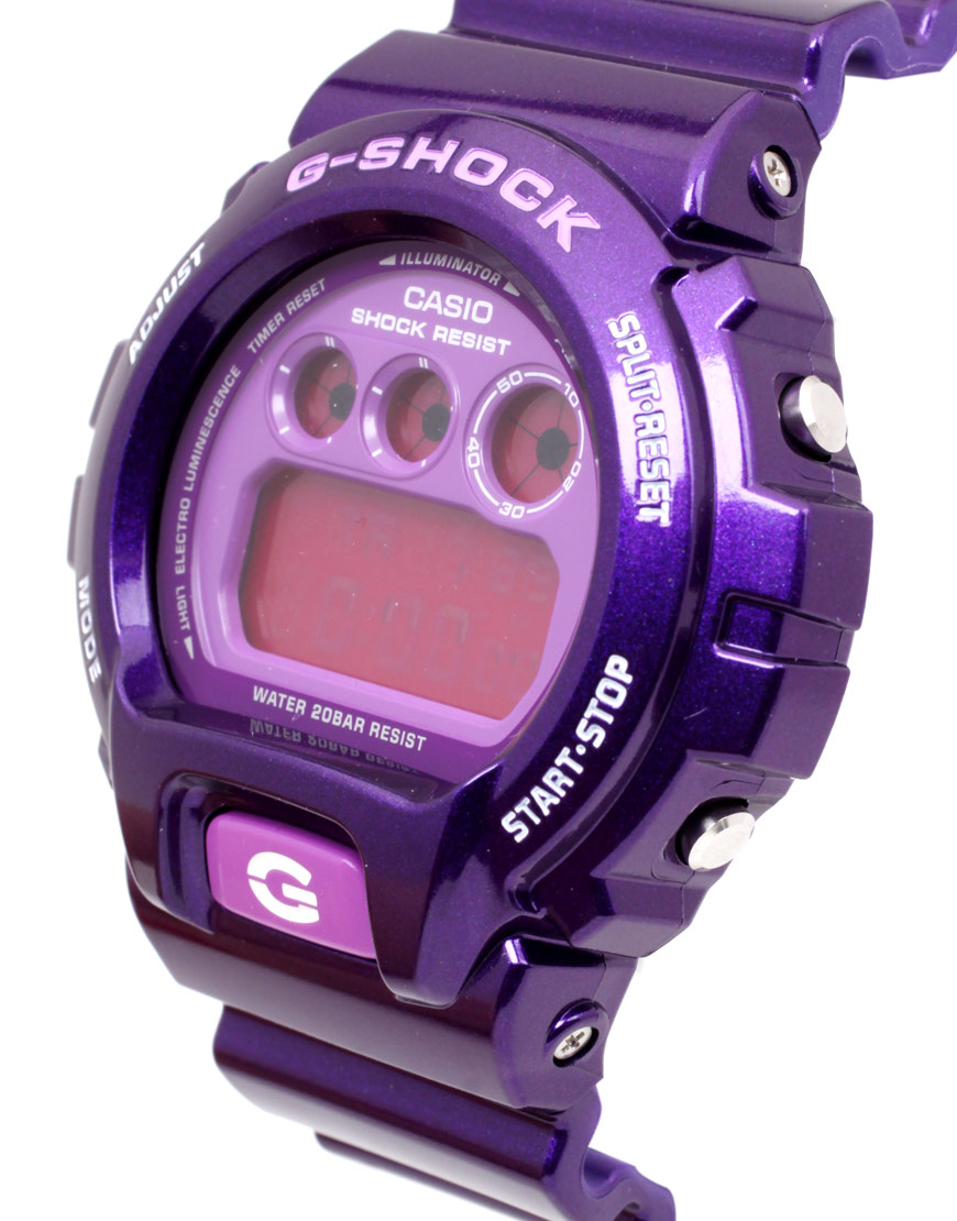 G-Shock Purple Digital Watch - Lyst