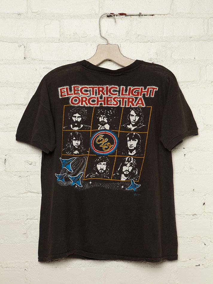 Free People Vintage Electric Light Orchestra Tour Tee in Free People Vintage Electric Light Orchestra Tour Tee in