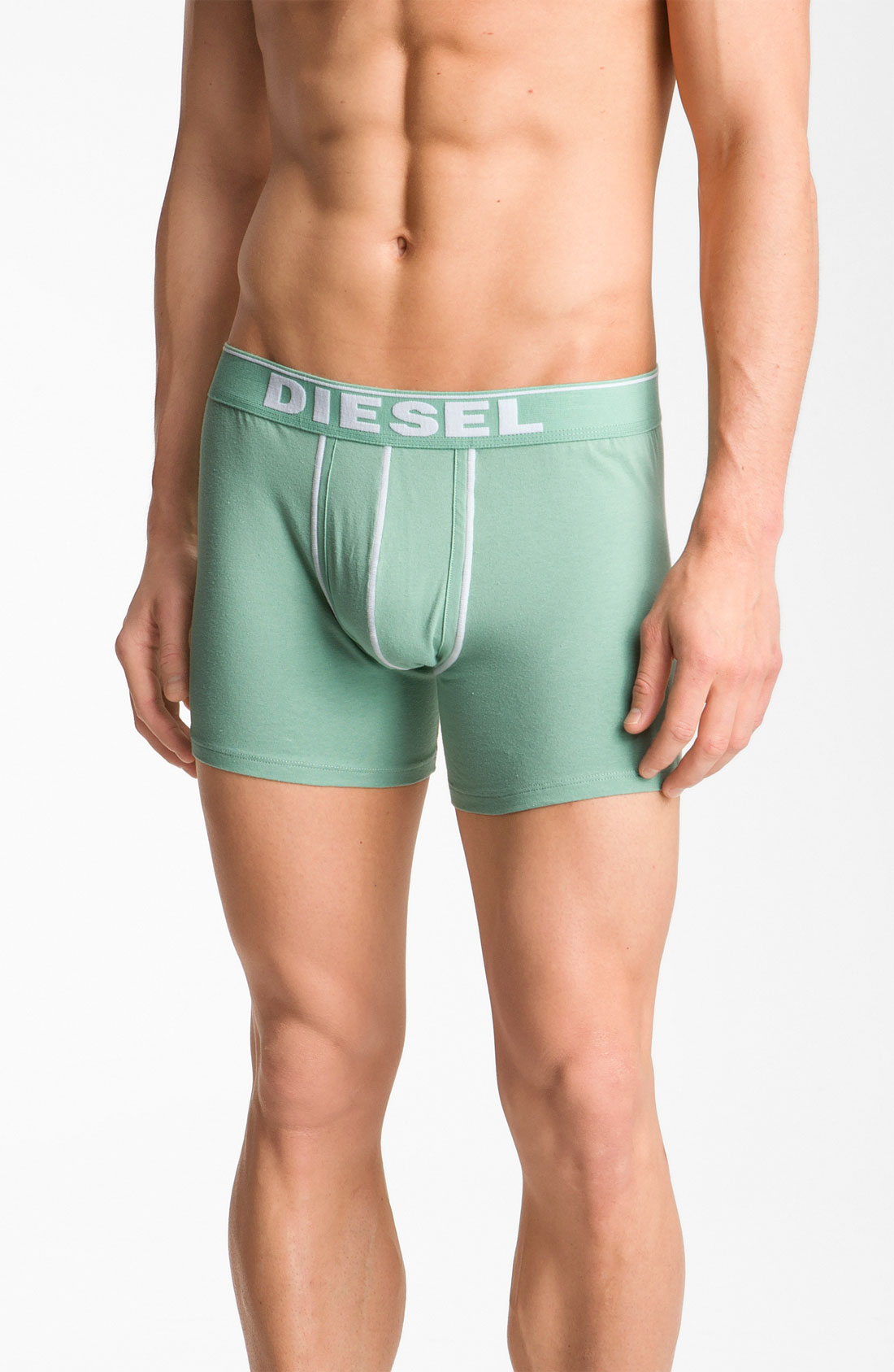 Diesel Sebastian Boxer Briefs in Green for Men (dusty mint) | Lyst
