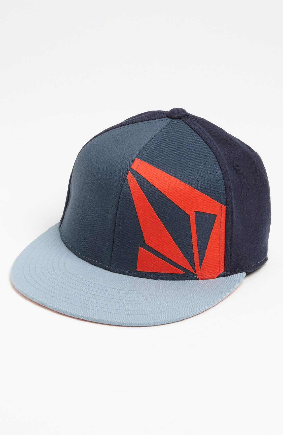Volcom Fitted Cap in Blue for Men (blue moon) | Lyst