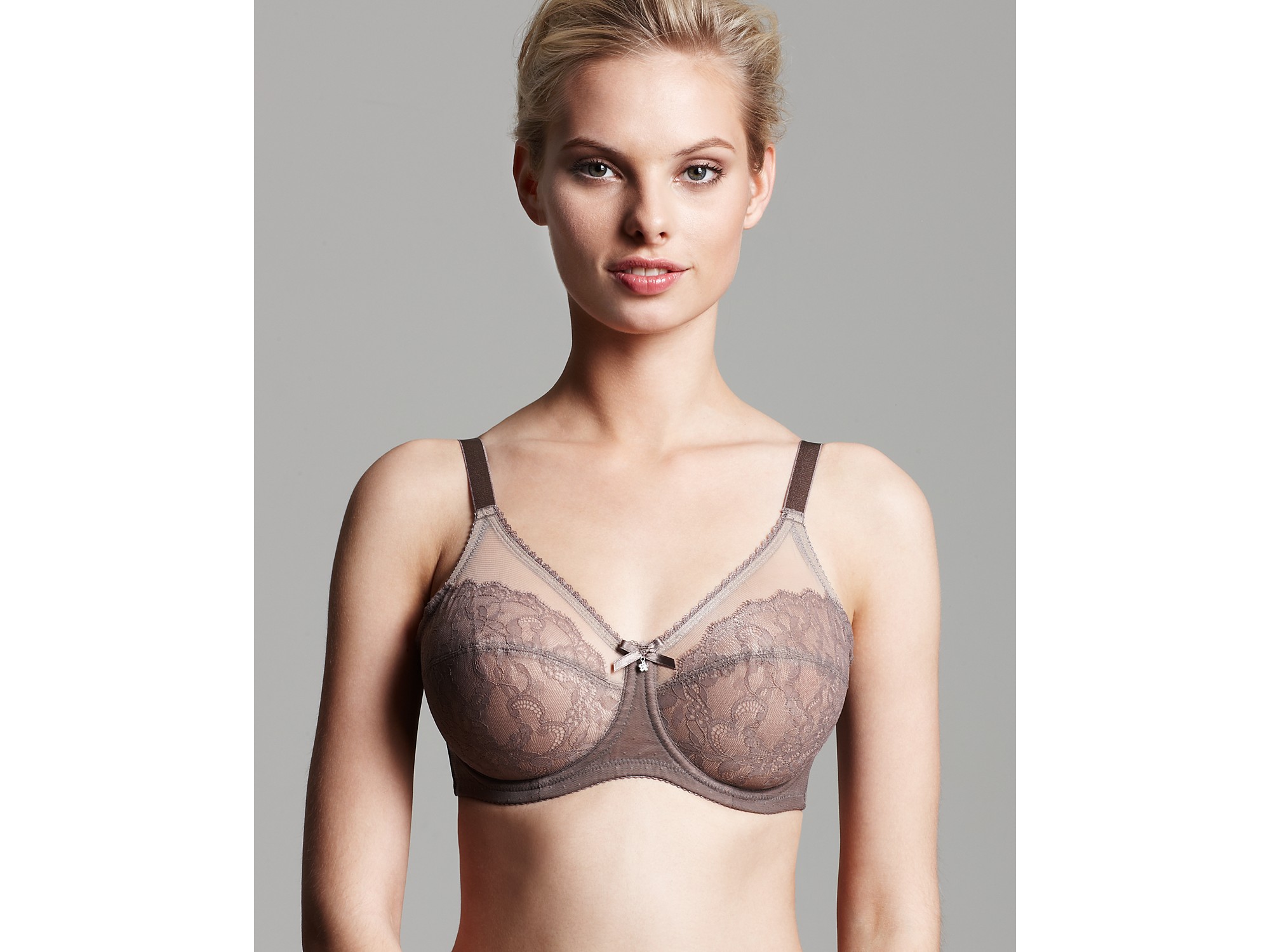 Lyst Wacoal Retro Chic Full Figure Underwire Bra In White