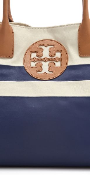 Tory Burch Dipped Beach Tote in Blue | Lyst