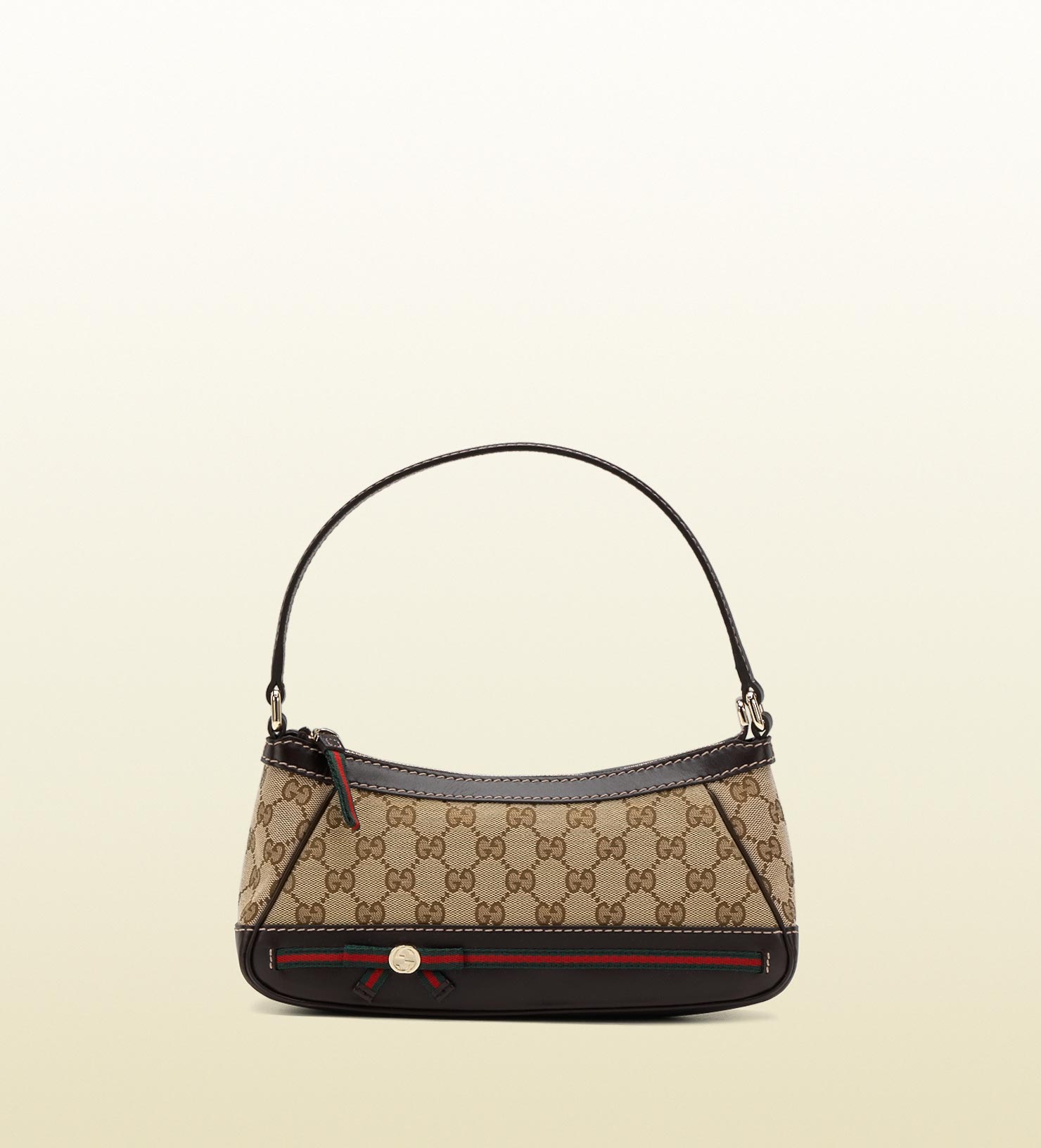 Gucci Mayfair Bow Detail Shoulder Bag In Beige Lyst