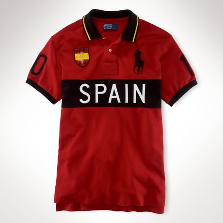 Polo Ralph Lauren Big Pony Custom Country Polo in Red for Men (rl2000 ...