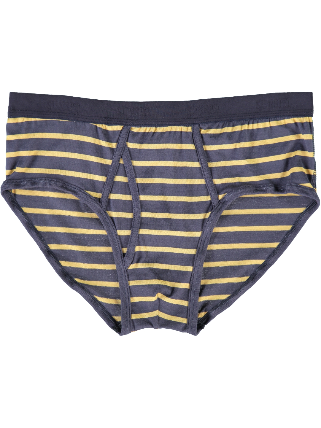 Sunspel Nautical Stripe Brief In Navy Blue For Men Lyst