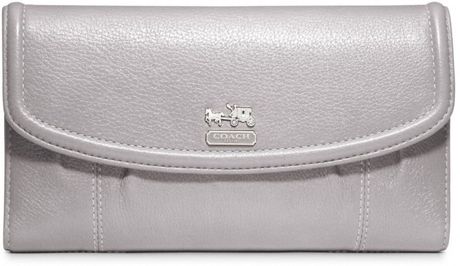 Coach Signature Wallet Grey | Paul Smith