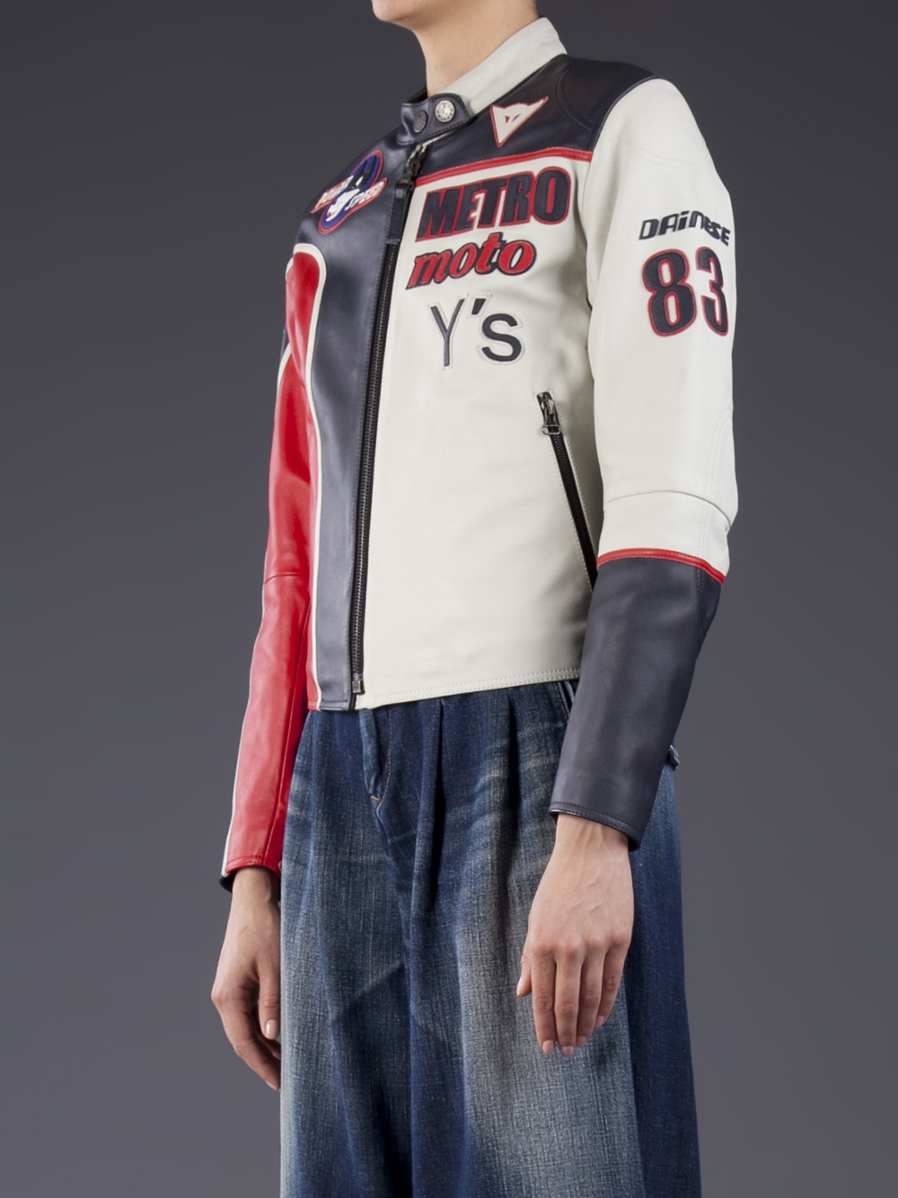 Yohji Yamamoto Motorcycle Jacket In Red Lyst