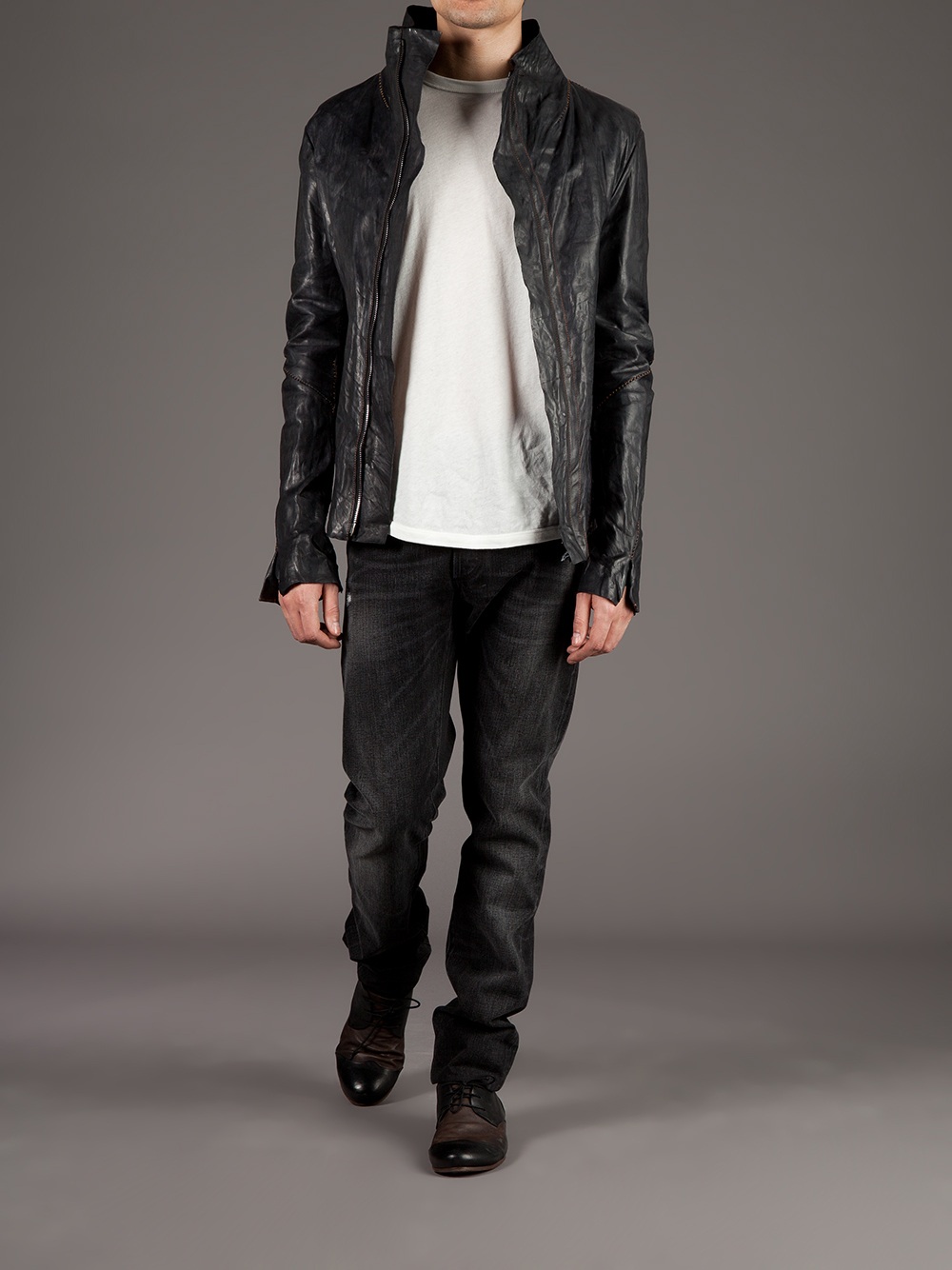 Black Leather Jacket Textures
