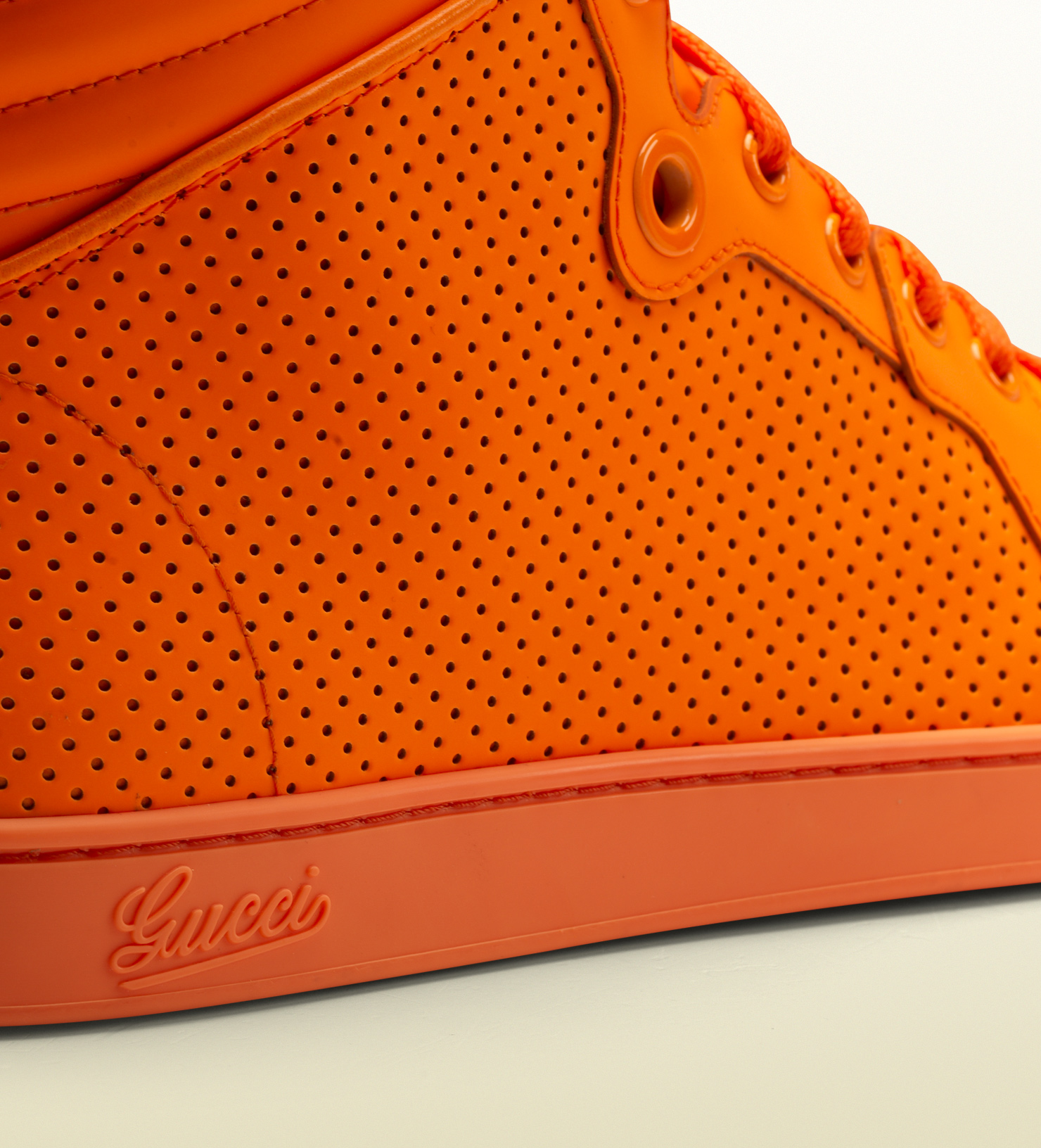 Gucci High Top Sneakers Neon