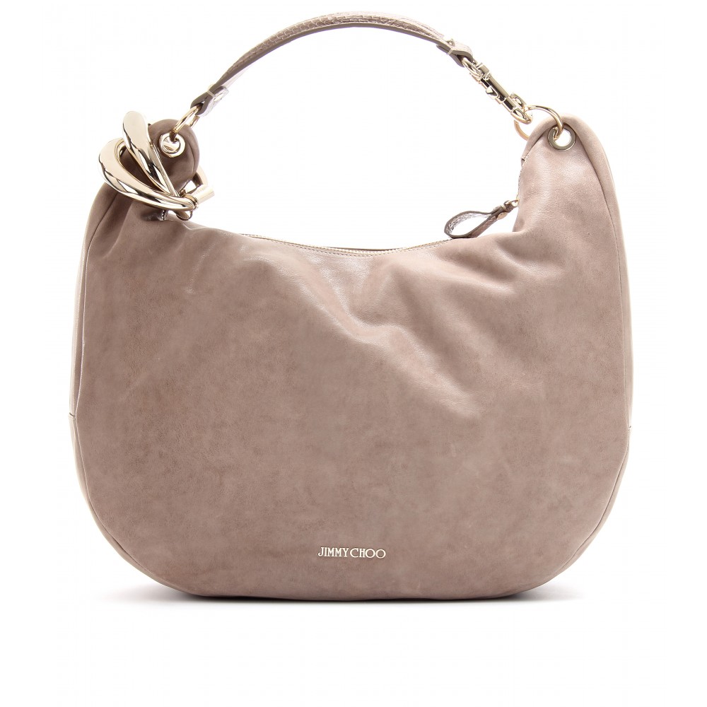 Jimmy Choo Brown Hobo Bag | semashow.com