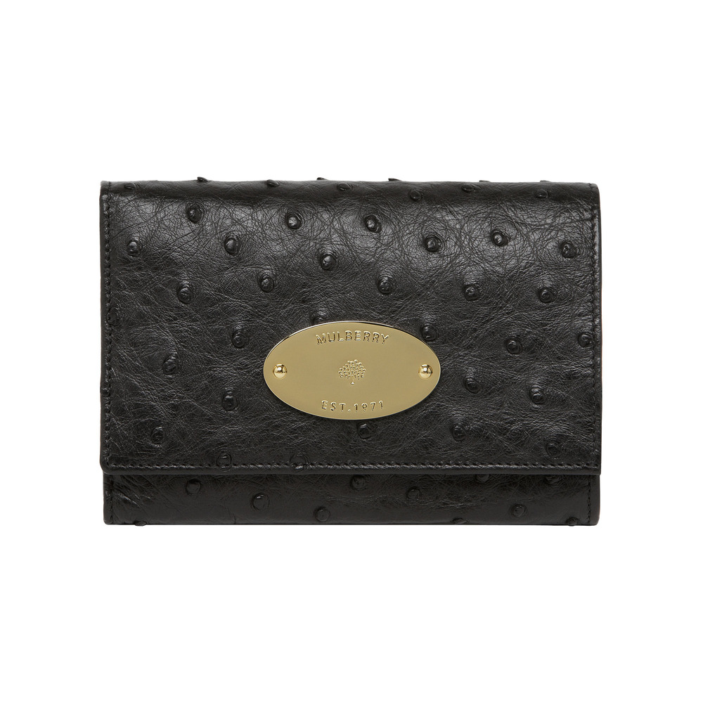 Lyst Mulberry French Purse In Black lyst-mulberry-french-purse-in-black