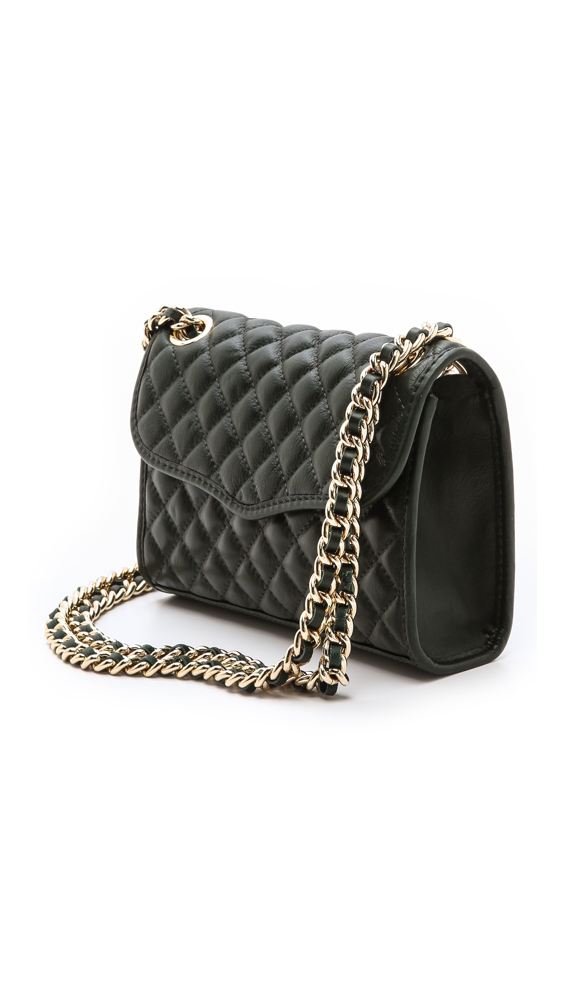 Rebecca Minkoff Quilted Mini Affair Bag in Black - Lyst