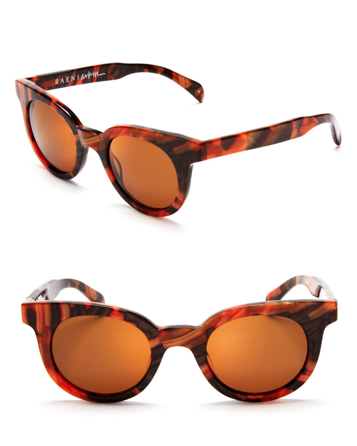 Raen Arkin Polarized Sunglasses In Orange Lyst