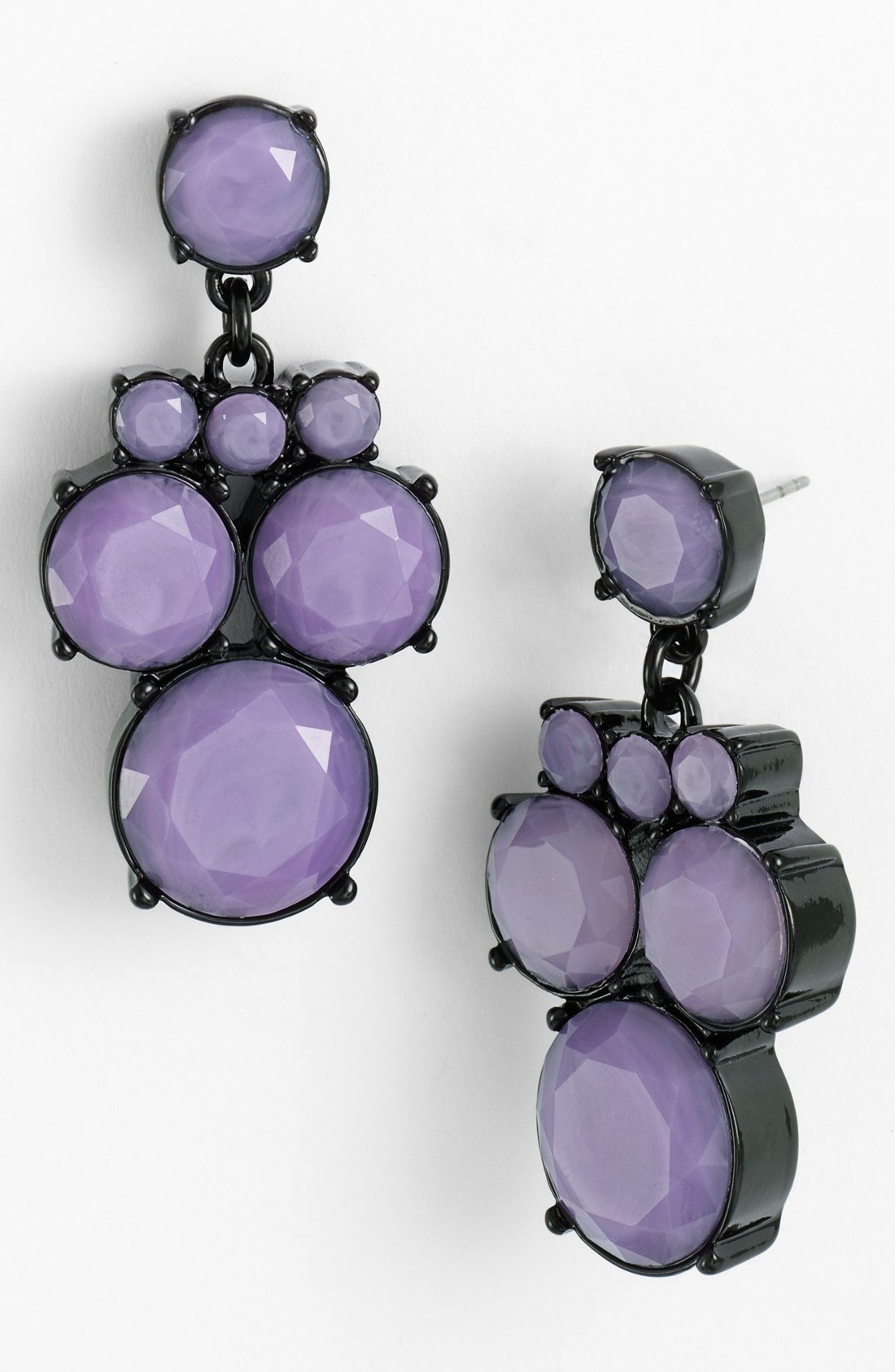 Kate spade Steal The Spotlight Chandelier Earrings in Purple (Purple ... Kate spade Steal The Spotlight Chandelier Earrings in Purple (Purple ...