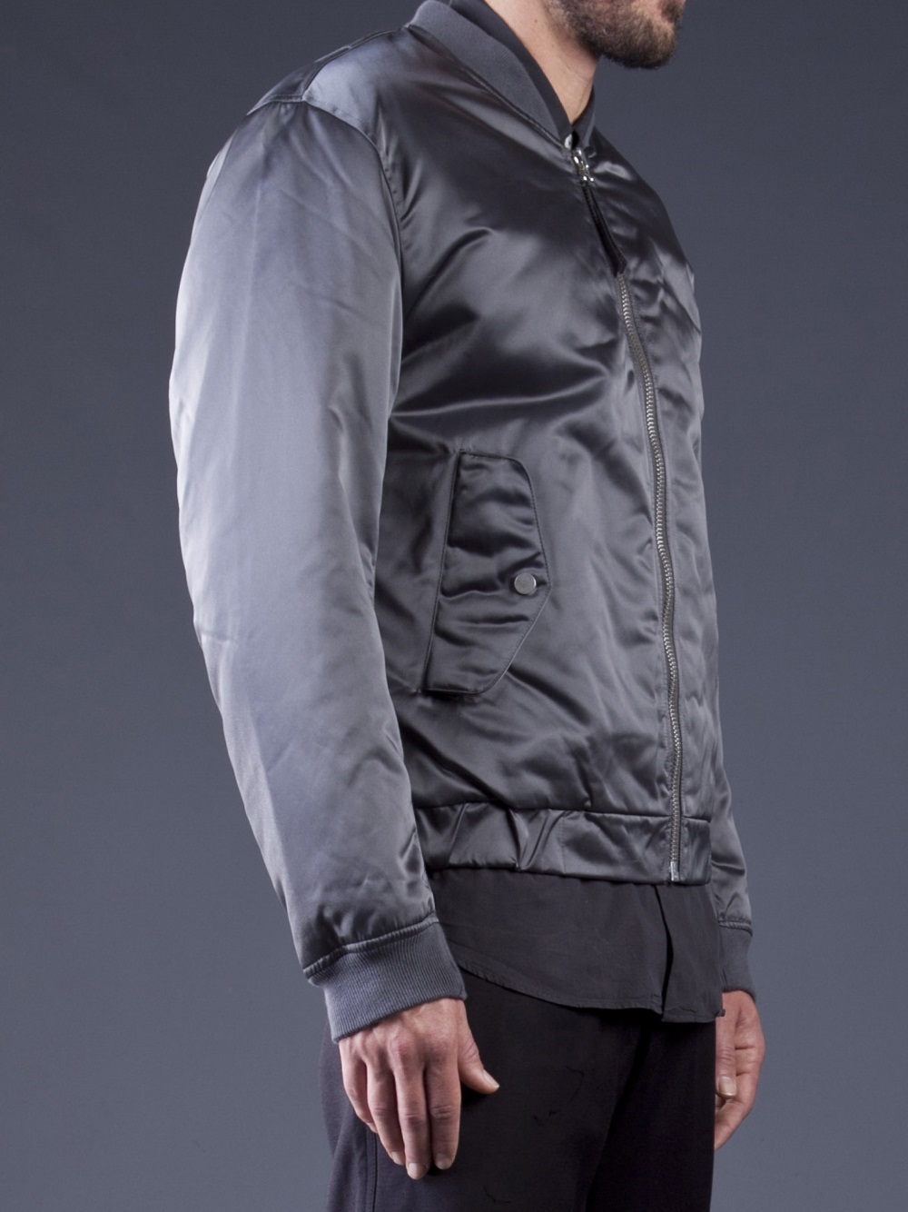 Our Legacy Bomber Jacket in Grey (Gray) for Men - Lyst