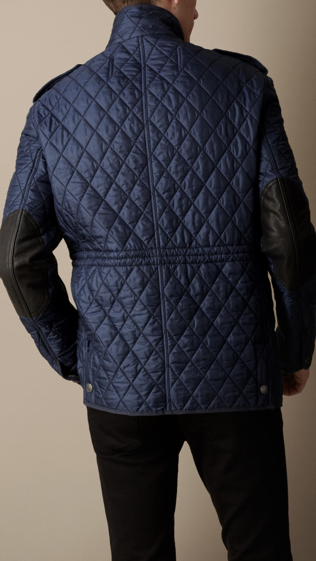 Burberry Diamond Quilted Field Jacket in Blue for Men (navy) | Lyst Burberry Diamond Quilted Field Jacket in Blue for Men (navy) | Lyst
