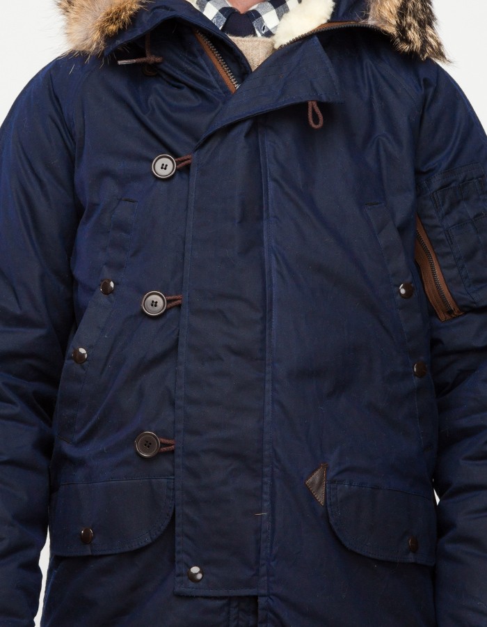 Spiewak The Air Force Snorkel Parka In Navy In Blue Navy