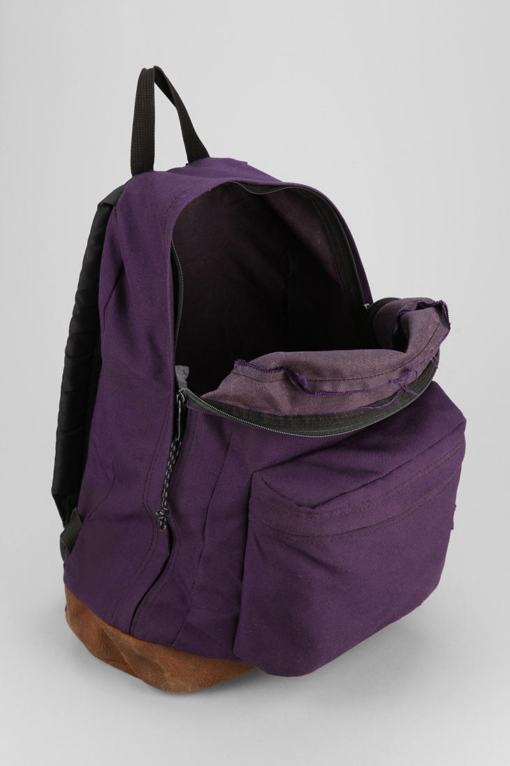 Dark Purple Jansport Backpack