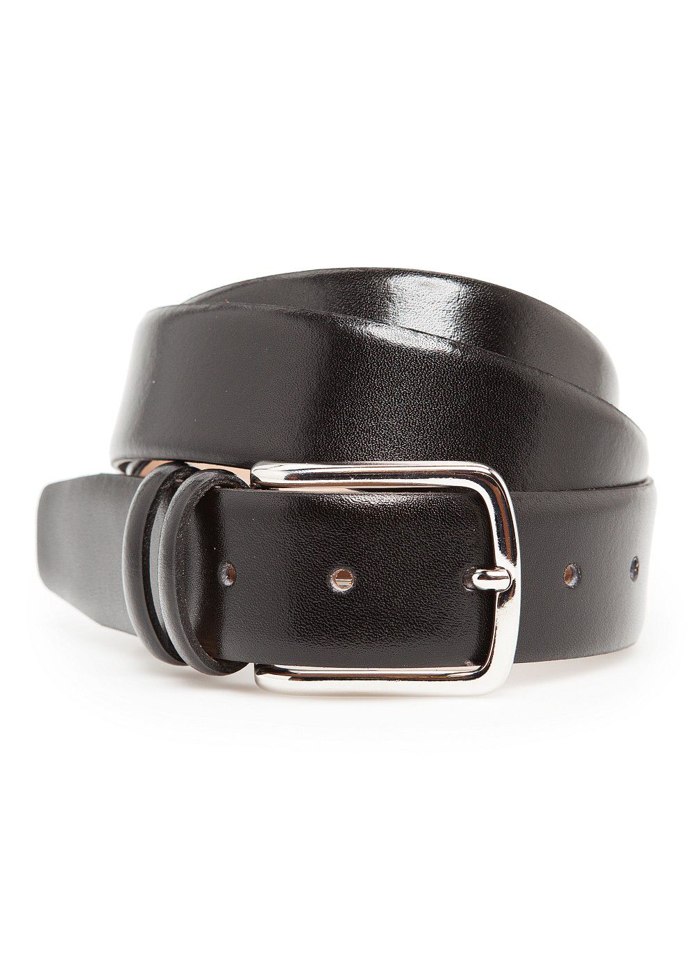 Mango Leather Suit Belt in Black for Men | Lyst